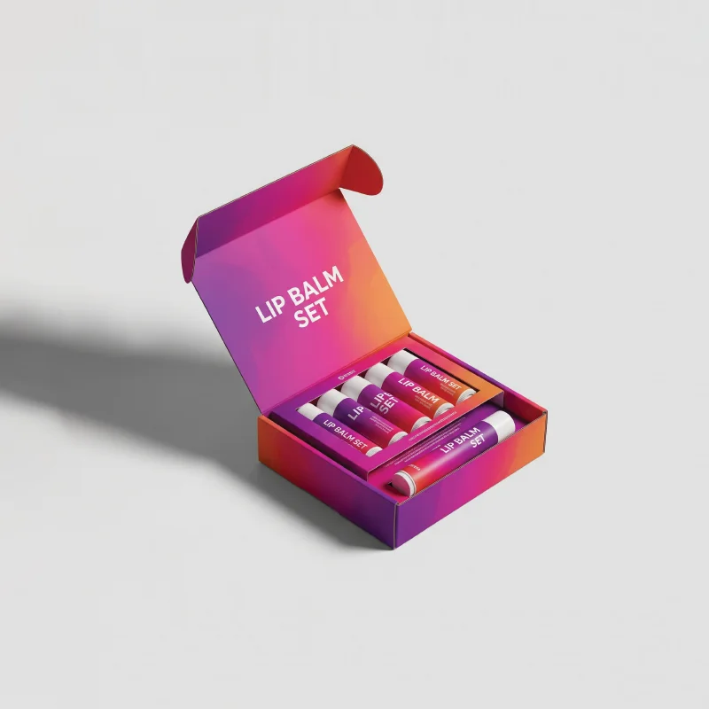 Custom Lip Balm Boxes - Packors